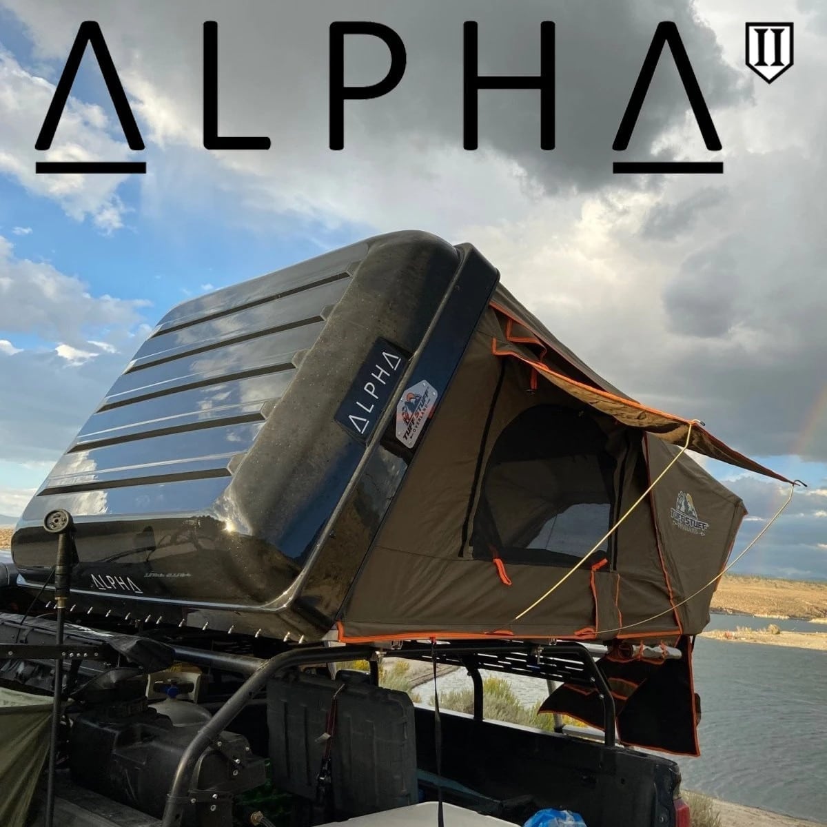 Tuff Stuff® ALPHA II™ Hard Top Side Open Tent, Black, 2 Person ...